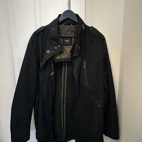 Hugo Boss | Jackets & Coats | Hugo Boss Field Jacket In Black | Poshmark